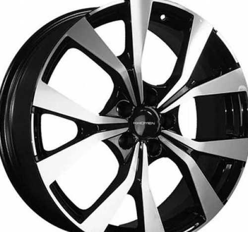 Диски Khomen Wheels KHW1906 (Changan CS85 Coupe) 7,0x19 5x114,3 ET:45 60.1 Black-FP