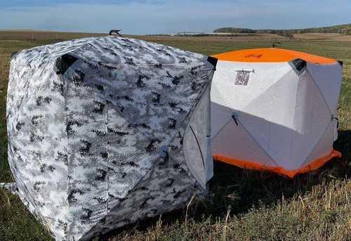 Палатка куб зимняя 3-слойная дышащая