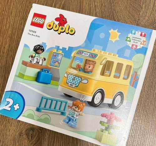 Lego duplo town Поездка на автобусе 10988