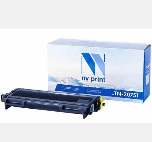 Новый картридж NV Print TN-2075T для Brother, 250