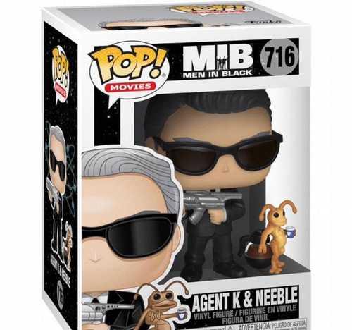 Funko Pop Agent K & Neeble 716 Men in black