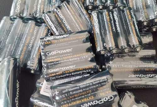 Батарейки оптом AA AAA солевые (60 штук)