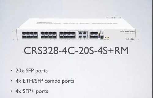 MikroTik CRS328-4C-20S-4S+RM