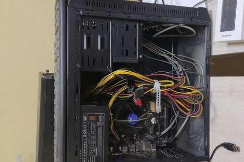 Asus h110m k + g4400 + 16gb DDR 4 + ssd 256