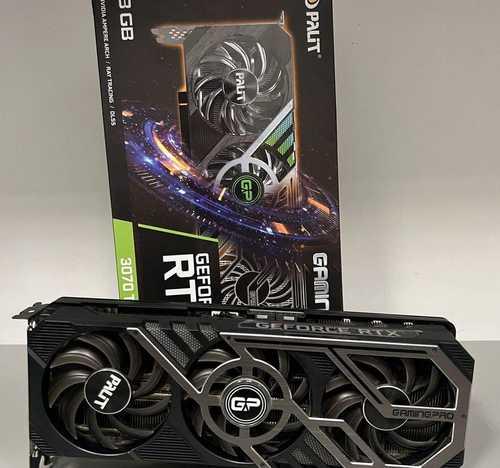 Видеокарта Palit RTX 3070ti Gaming Pro 8gb