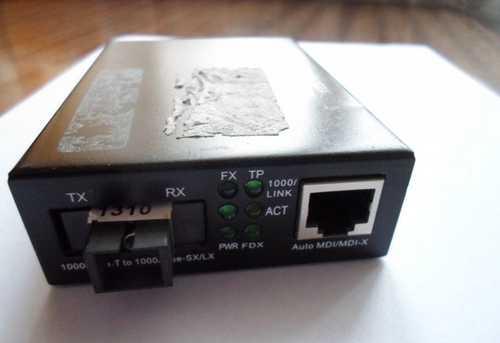 Медиаконвертер sfp 1000base-T -1000Base SX/LX