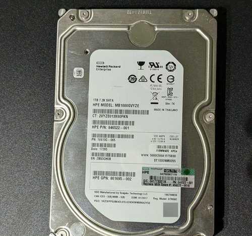 HDD) 3.5 жёсткий диск 1тб