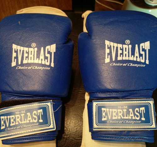 Боксерские перчатки everlast 10 oz