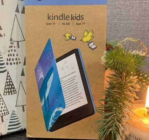 Новая Amazon Kindle kids (16gb) (11 Gen)   Чехол