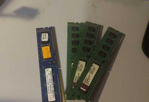 Оперативная память 2 и 1 гб DDR2 Kingaton Hynix