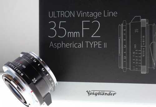 Voigtlaender Ultron 35mm f/2 Aspherical II VL