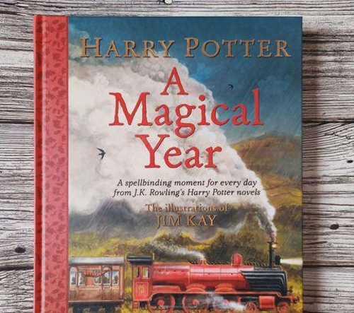 Harry Potter A magical Year Jim Kay Гарри Поттер
