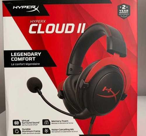 Игровые наушники HyperX Cloud 2