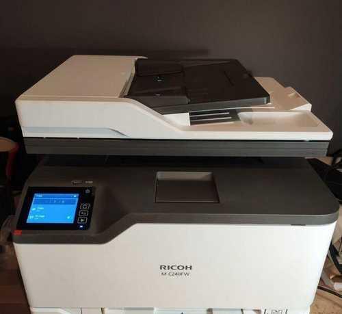 Принтер лазерный мфу Ricoh M C240FW