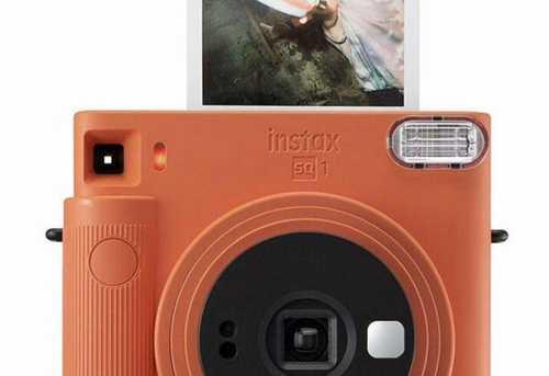 Фотоаппарат Fujifilm Instax square SQ1, оранжевый