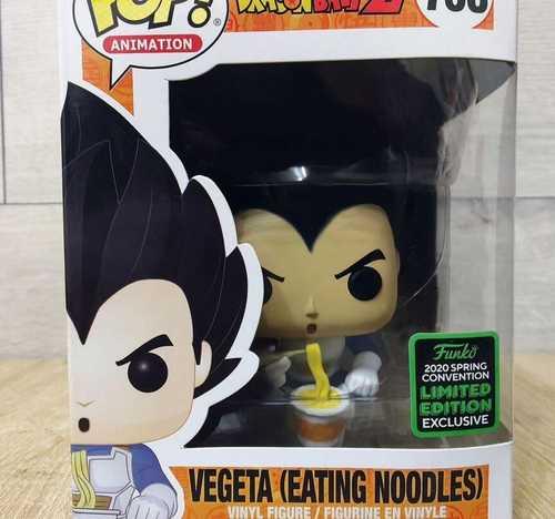 Funko Pop Вегета с лапшой - Vegeta Eating №758