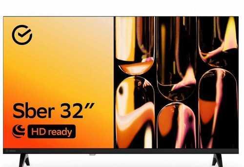 Безрамочный умный телевизор Сбер 32 HD Новый