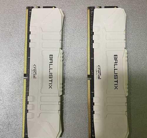 Оперативная память Crucial Ballistix White 16x2