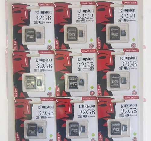 Карта памяти microsd Kingston 32GB