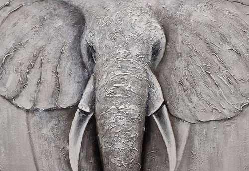 Большая интерьерная картина "Слон"