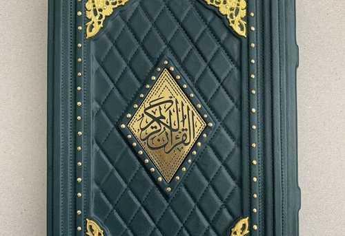 Коран Арабский оригинал (подарочная кожаная книга)