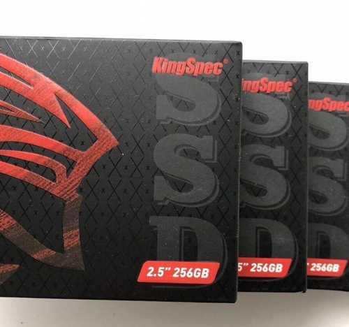 Новые SSD KingSpec 256 Gb упаковка