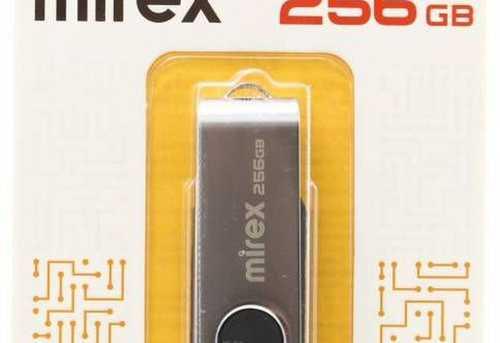 Флешка 256 гб USB 3.0 Mirex swivel black