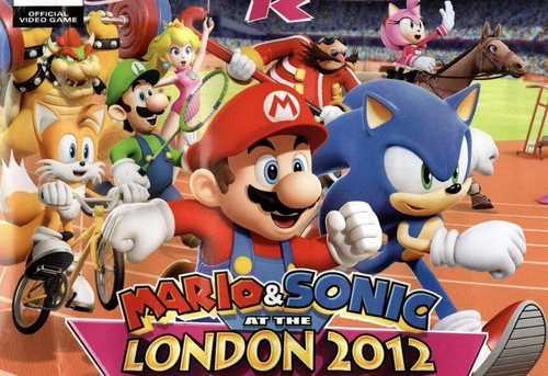 3DS Игра «Mario & Sonic AT the 2012 Olympic Games»