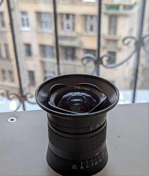 Объектив ttartisan 21mm f/1.5 canon rf