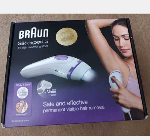 Эпилятор Braun silk-expert 3