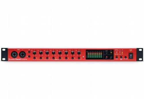 Микрофонный предусилитель focusrite Clarett+ OctoP