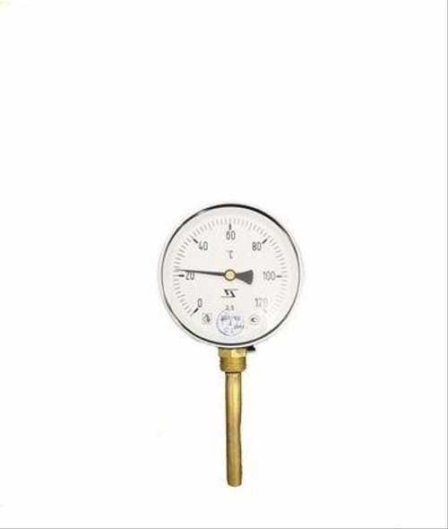 Термометр биметаллический тбп-100 (0+120), 100мм 2