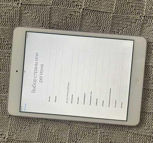 Планшет Apple iPad Mini 16Gb White Wi-Fi