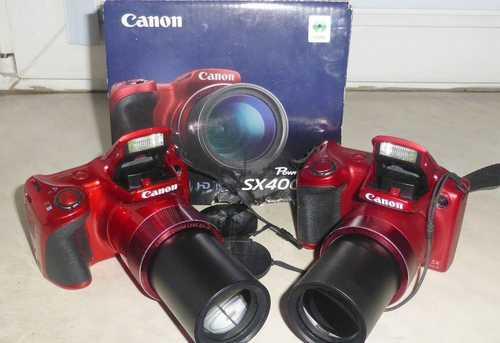 Canon Powershot SX420 IS Red и Powershot SX400 IS