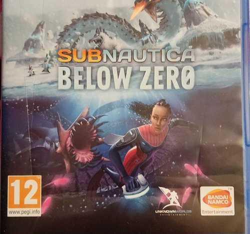 Subnautica below zero ps4 диск