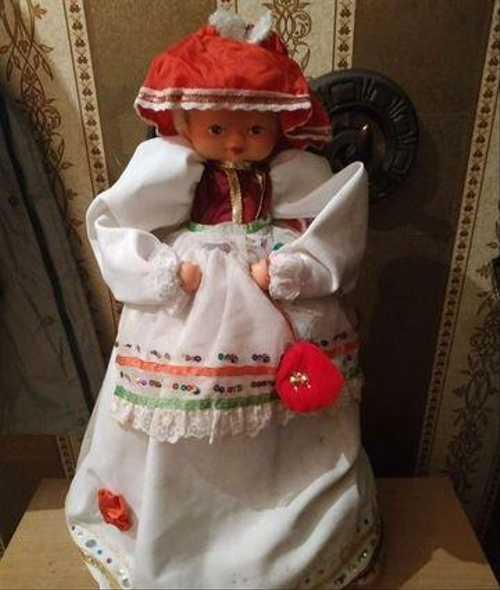 Кукла большая на самовар СССР