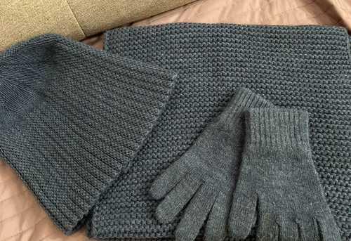 Шапка,снуд,перчатки Siberica зима