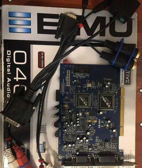 Звуковая карта E-mu 0404 pci