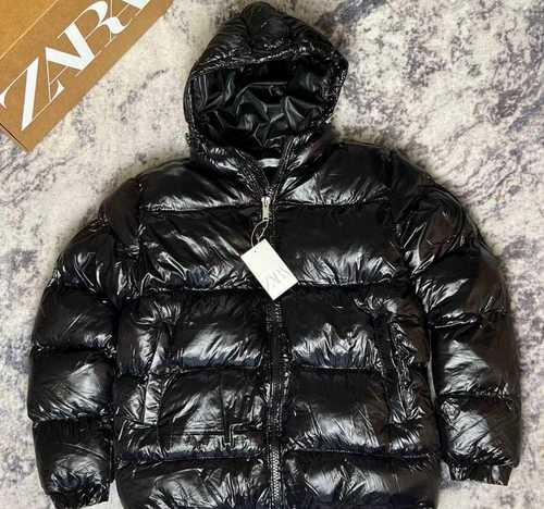 Пуховик Zara x Moncler puffer jacket (Арт.93460)