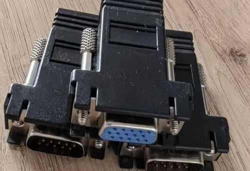 VGA удлинитель по витой паре RJ45