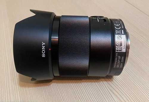 Объектив sony FE 35mm 1.8 Новый