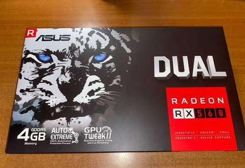 Видеокарта Rx 560 4gb