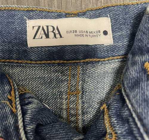 Джинсы zara 38 mom женские