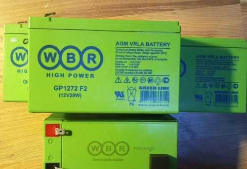 Аккумулятор для ибп WBR GP1272 F2