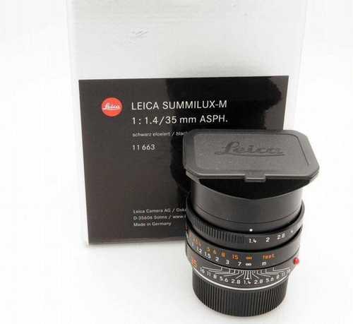 Leica 35mm f/1.4 Summilux-M asph FLE