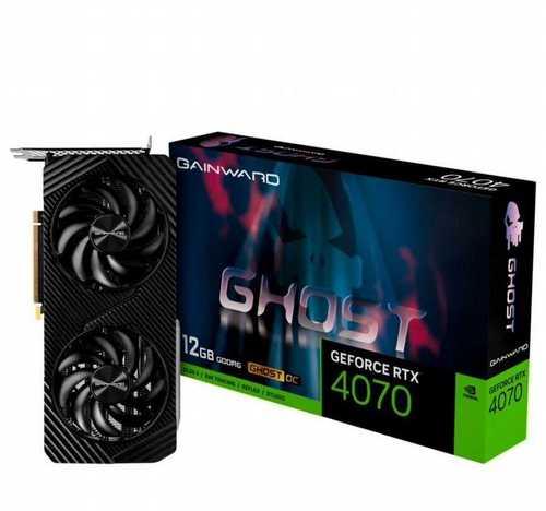 Видеокарта Gainward GeForce RTX 4070 ghost OC 12GB