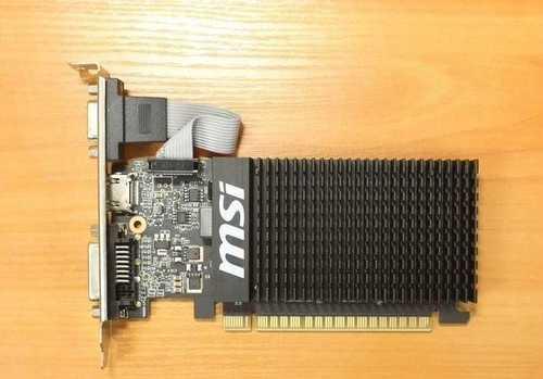 Видеокарта MSI GeForce GT 710 Silent 1gb