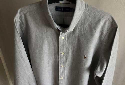 Рубашка из плотного хлопка Ralph Lauren (Oxford)