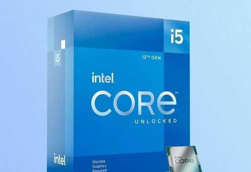 Новый core i5 12400(f) lga1700 6 ядер,гарантия