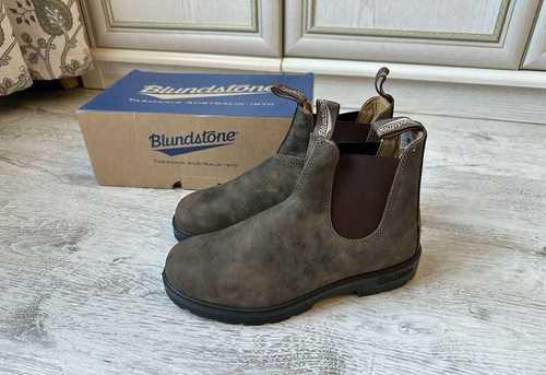 Новые Blundstone UK 8.5 Rustic Brown ботинки